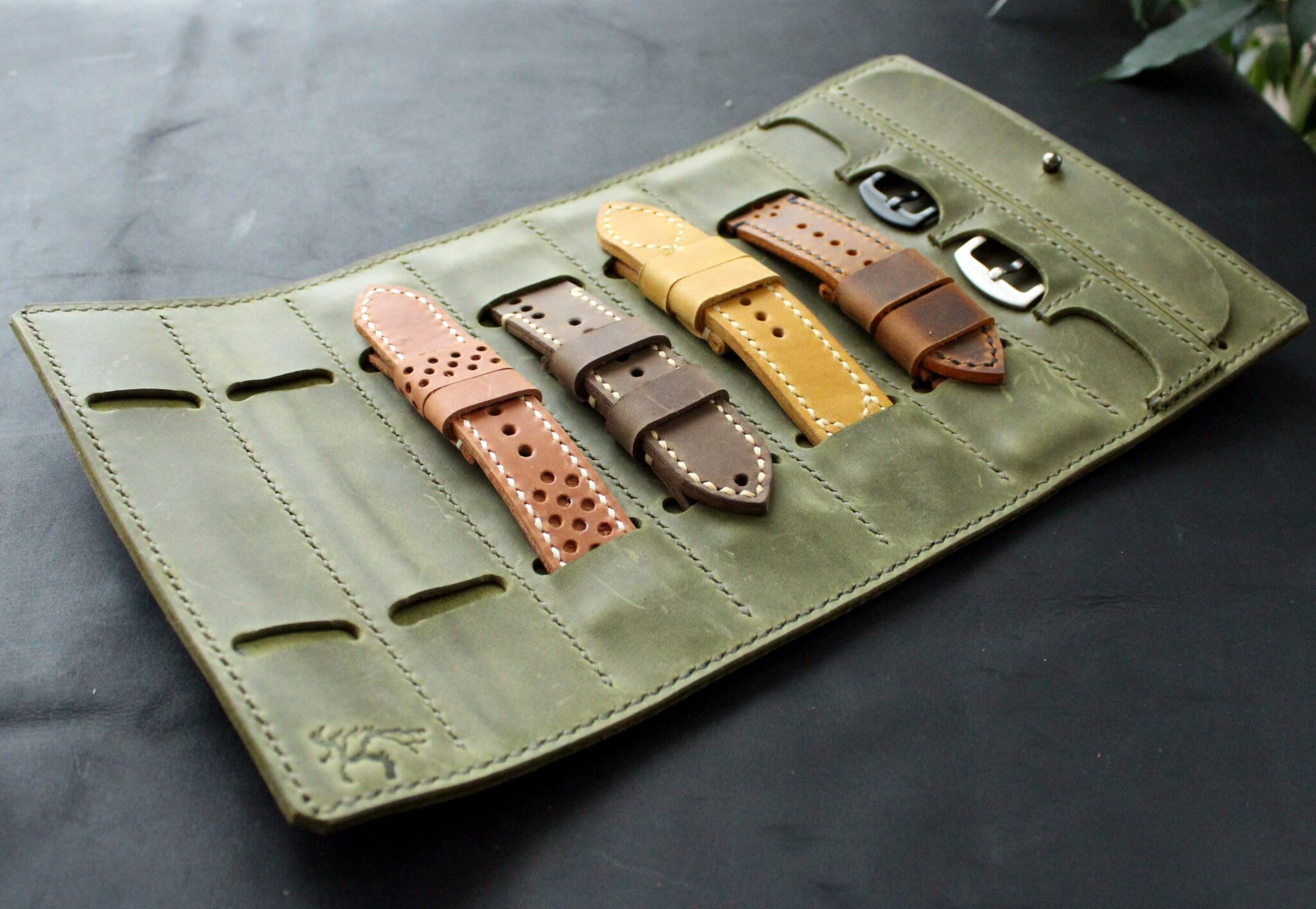 Genuine leather watch strap holder | Anger Refuge