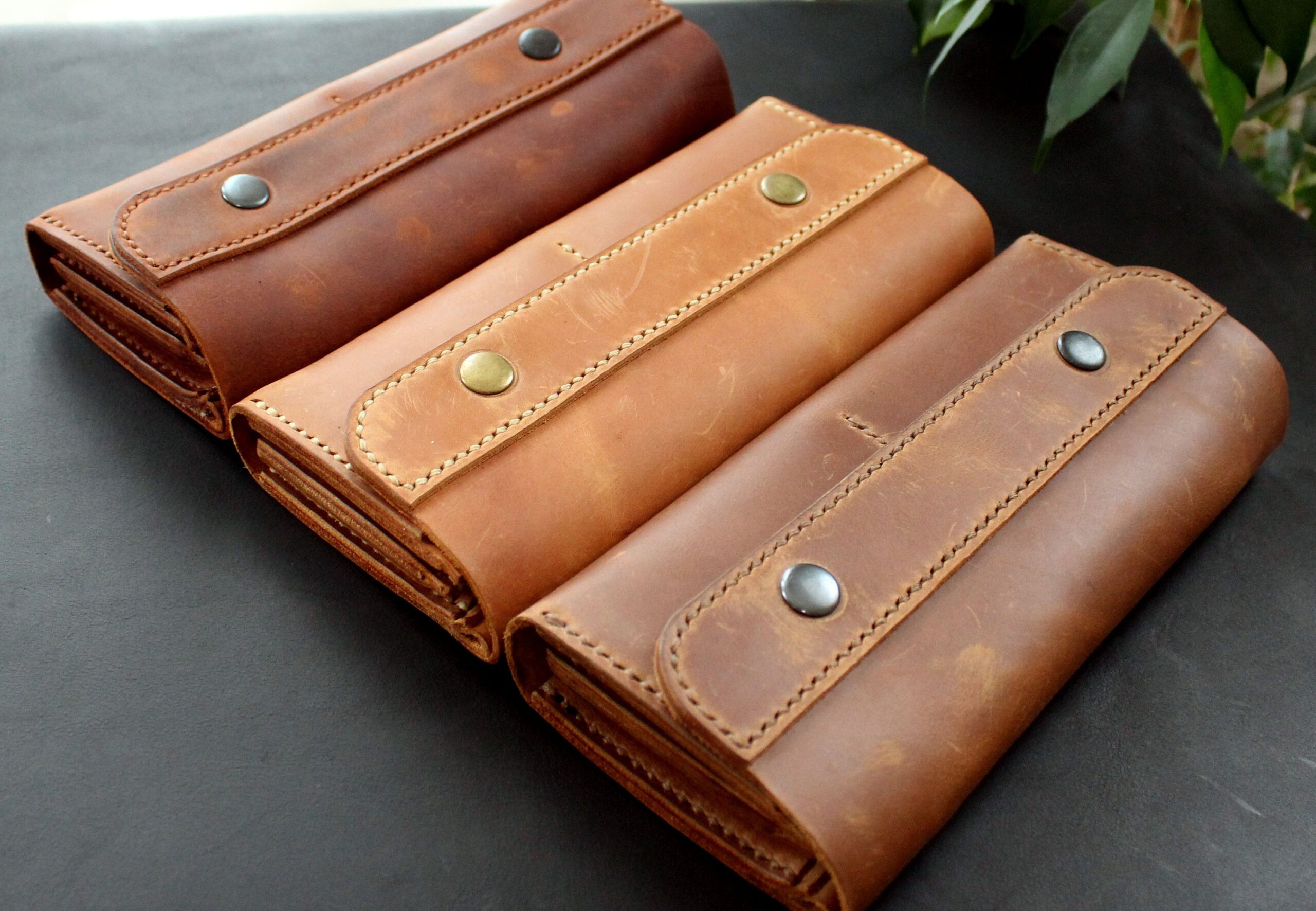 Large women's wallet Brick Brown | Anger Refuge
